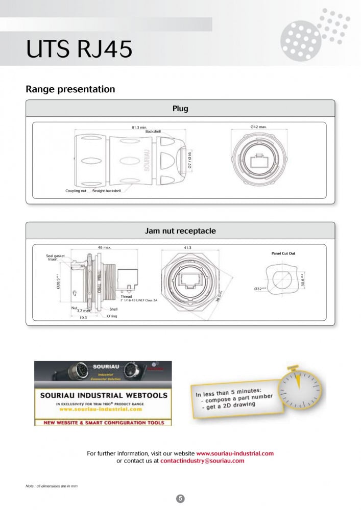 UT0718RJFN technical document page 5