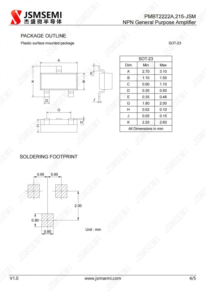 PMBT2222A,215-JSM datasheet page 4