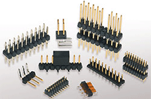 C-Grid Header, 2.54mm Pitch, Surface Mount, Dual Row, Vertical, 14 Circuits, Tin (Sn) Overall Plating, with Cap, without Peg, Tube Packaging, Lead-Free