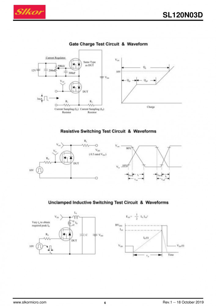 SL120N03D datasheet page 6