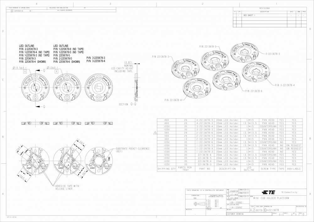TE Connectivity 2213678-3 drawing page 2