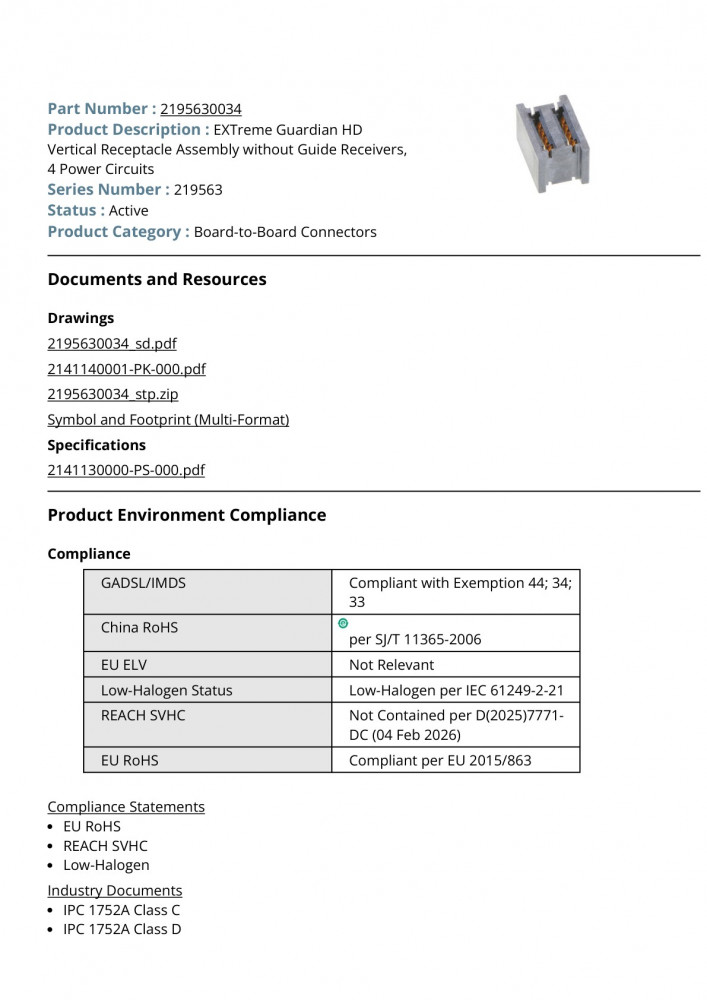 Technical document page 1