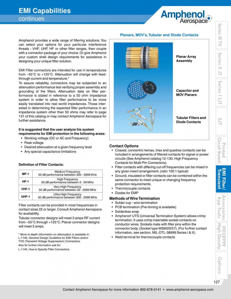 Amphenol technical document page 3