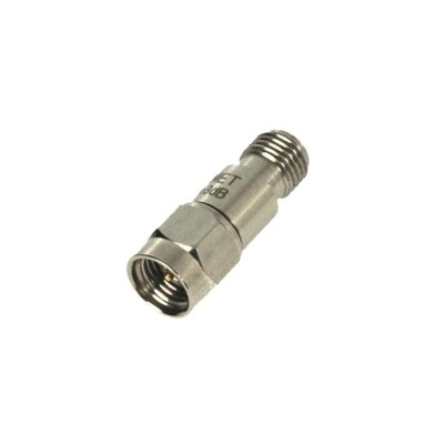 Kit of fixed DC to 6 GHz attenuators:  3, 6 and 10 dB values