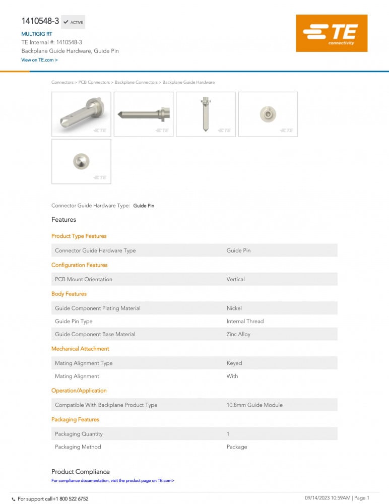 1410548-3 technical document page 1