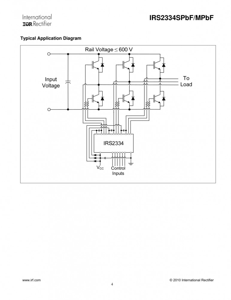 IRS2334SPBF datasheet page 4