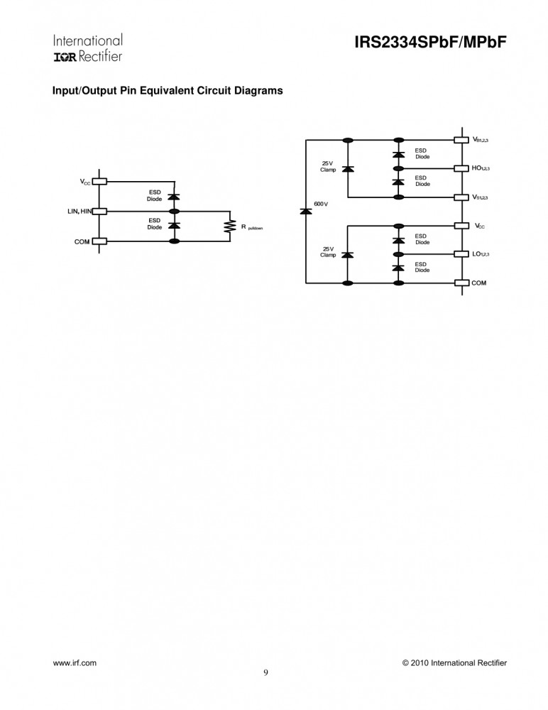 IRS2334SPBF datasheet page 9