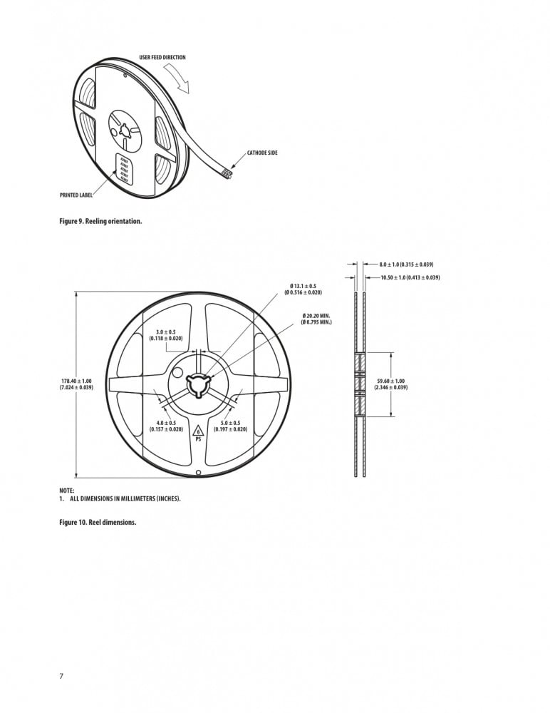 HSMF-C165 datasheet page 7
