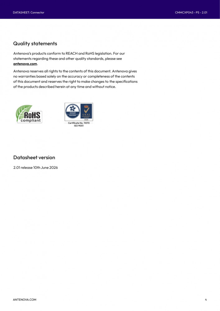 CMMCXP043 datasheet page 4