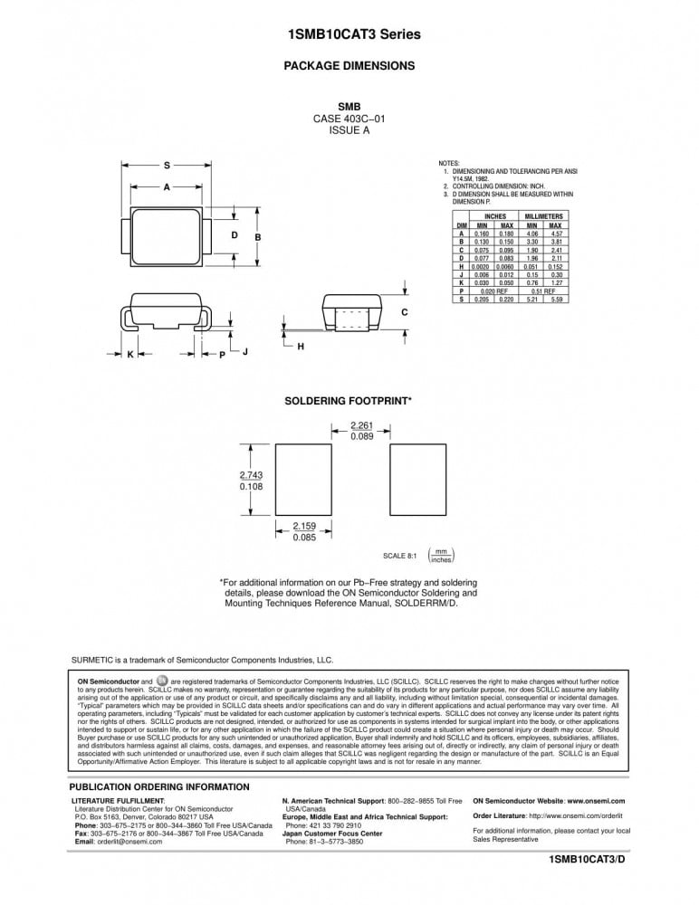 1SMB28CAT3G datasheet page 7