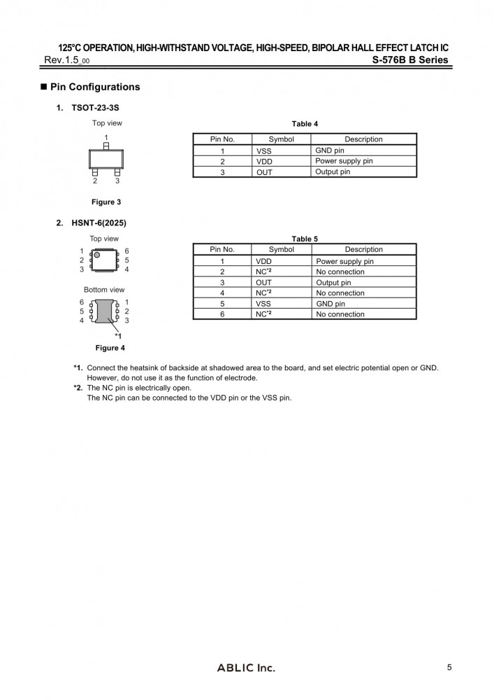 S-576BNL9B-A6T8U datasheet page 5