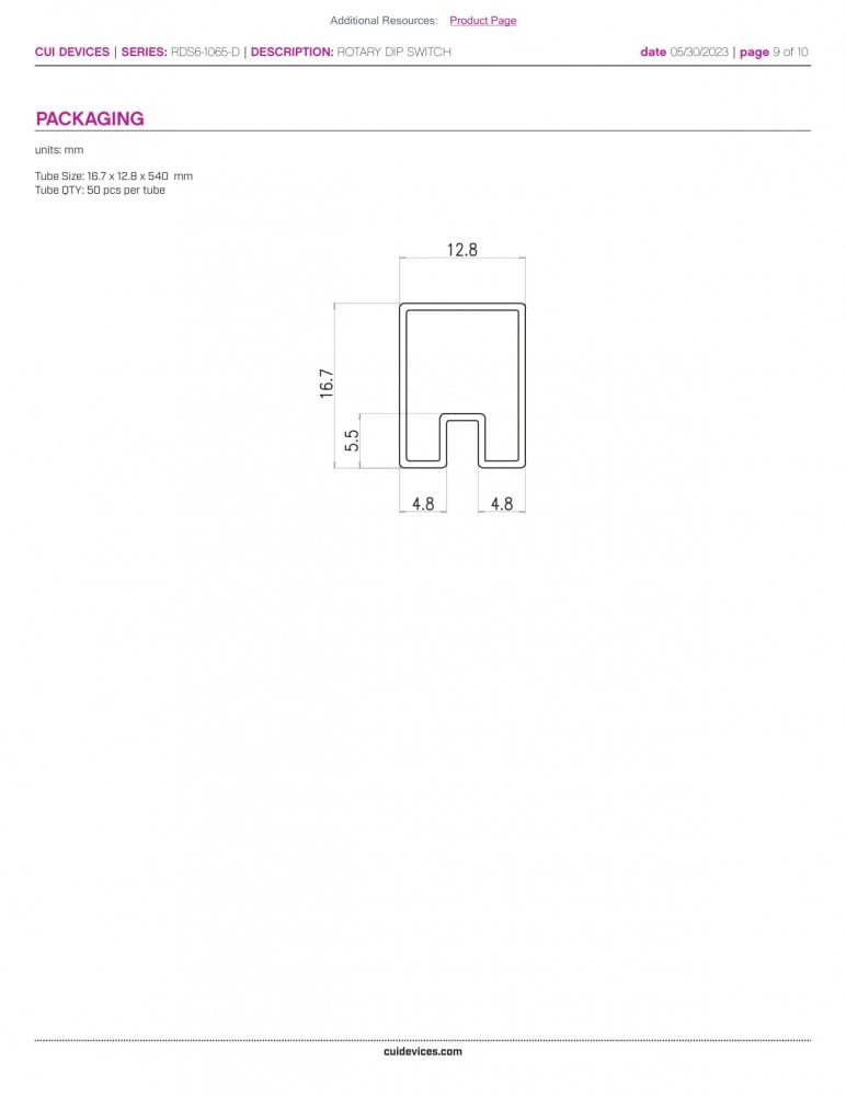 RDS6-16S-1065-3-D datasheet page 9