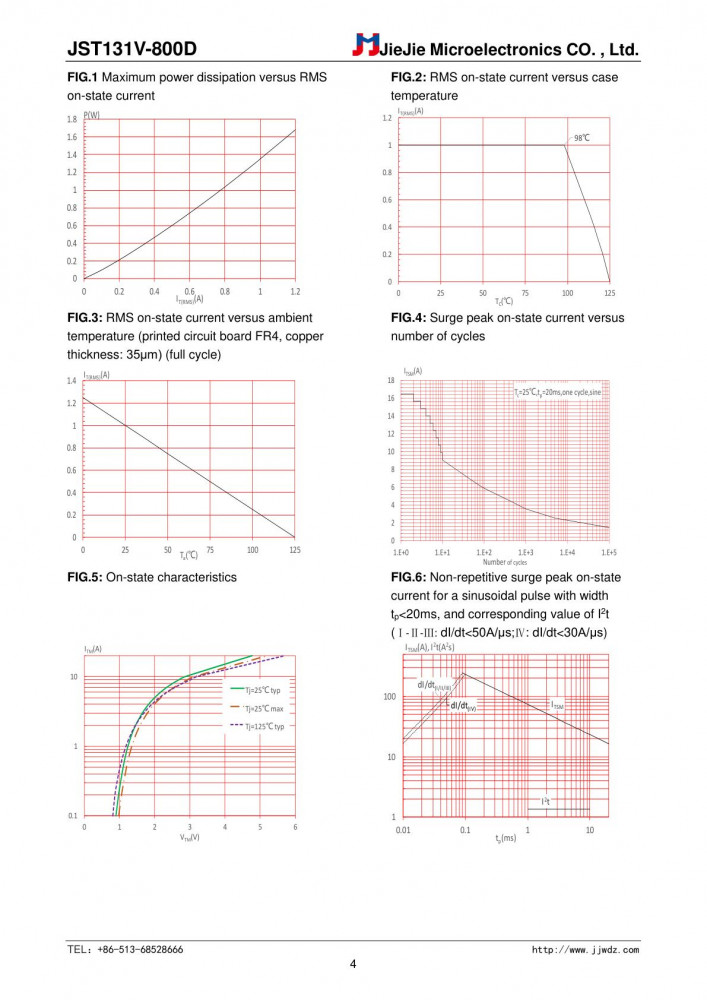 JST131V-800D datasheet page 4