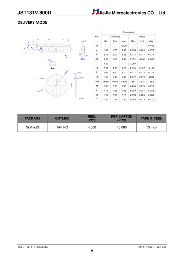 JST131V-800D datasheet page 9