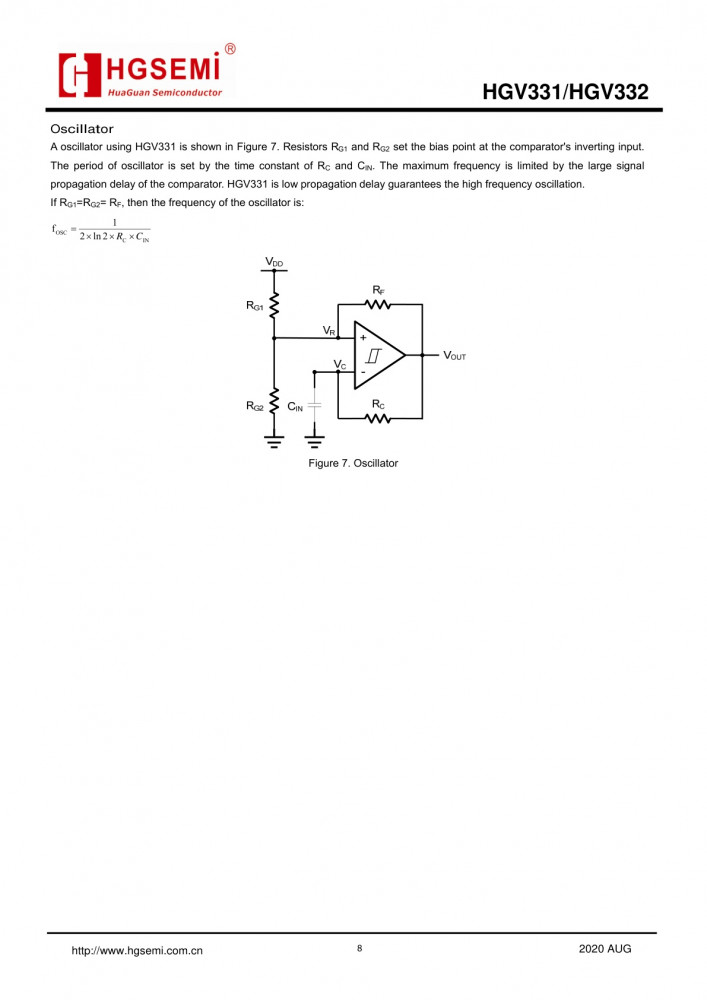 HGV331M5/TR datasheet page 8
