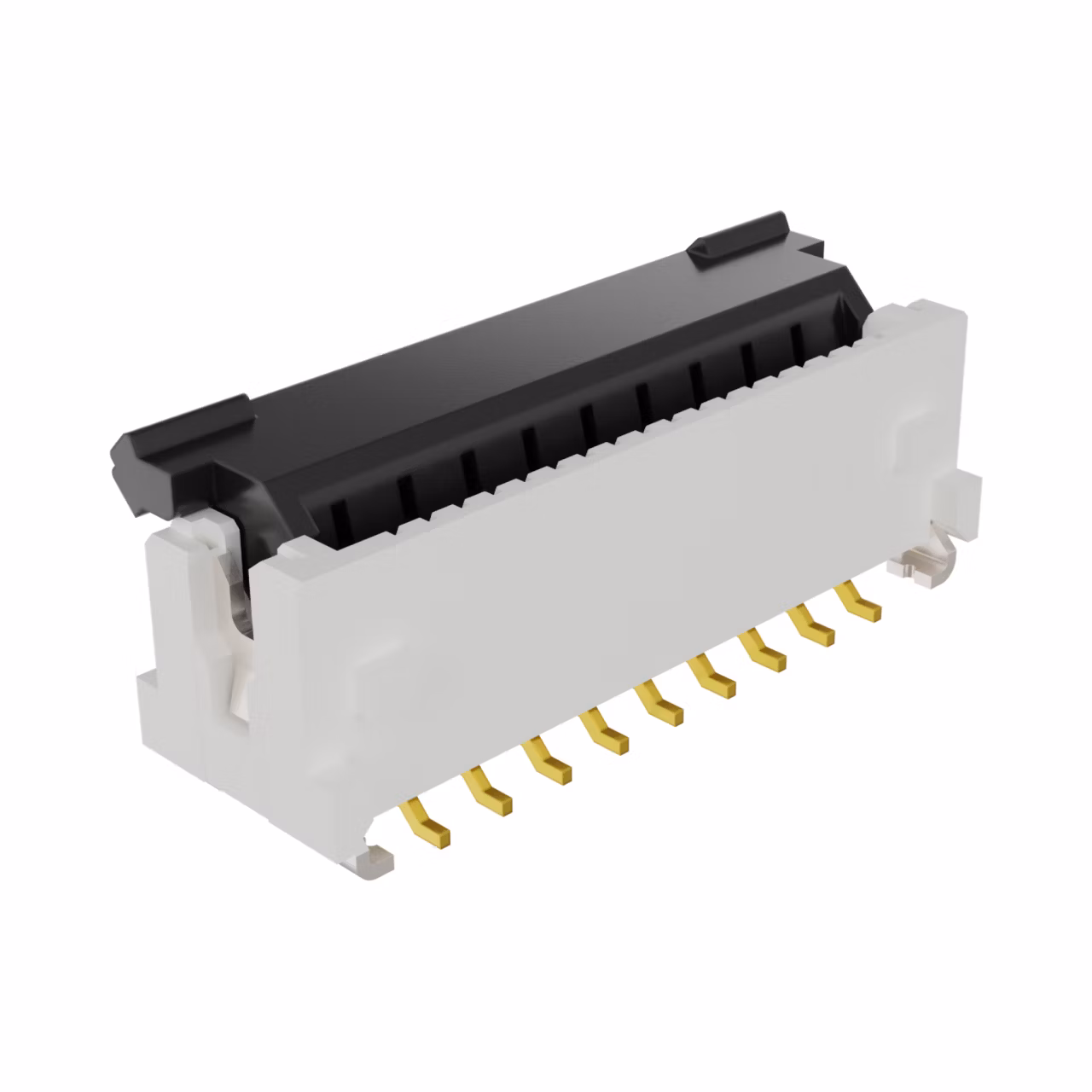 Easy-On FFC/FPC Connector, 0.50mm Pitch, V-Flip Series, Vertical, 4.05mm  Height, 18 Circuits, Copper Alloy, 125°C Operating Temperature, Gold Plating for sale