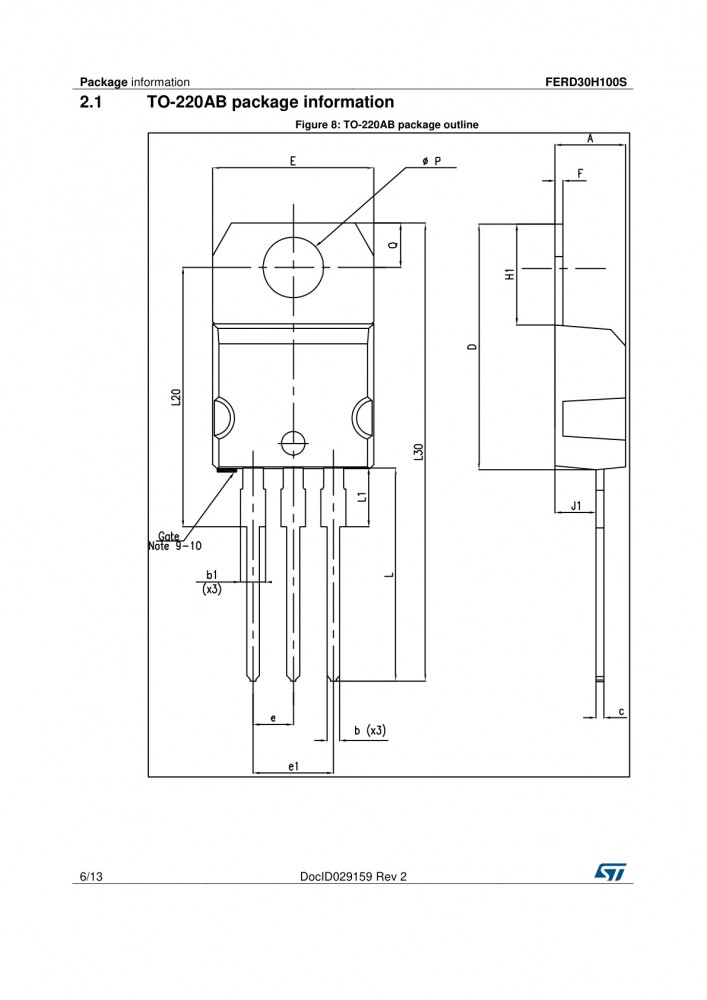 FERD30H100SB-TR datasheet page 6