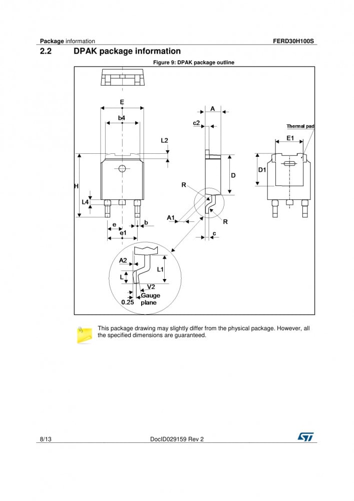 FERD30H100SB-TR datasheet page 8