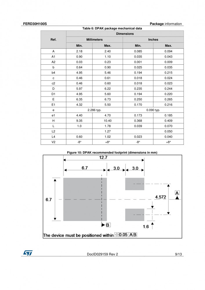 FERD30H100SB-TR datasheet page 9