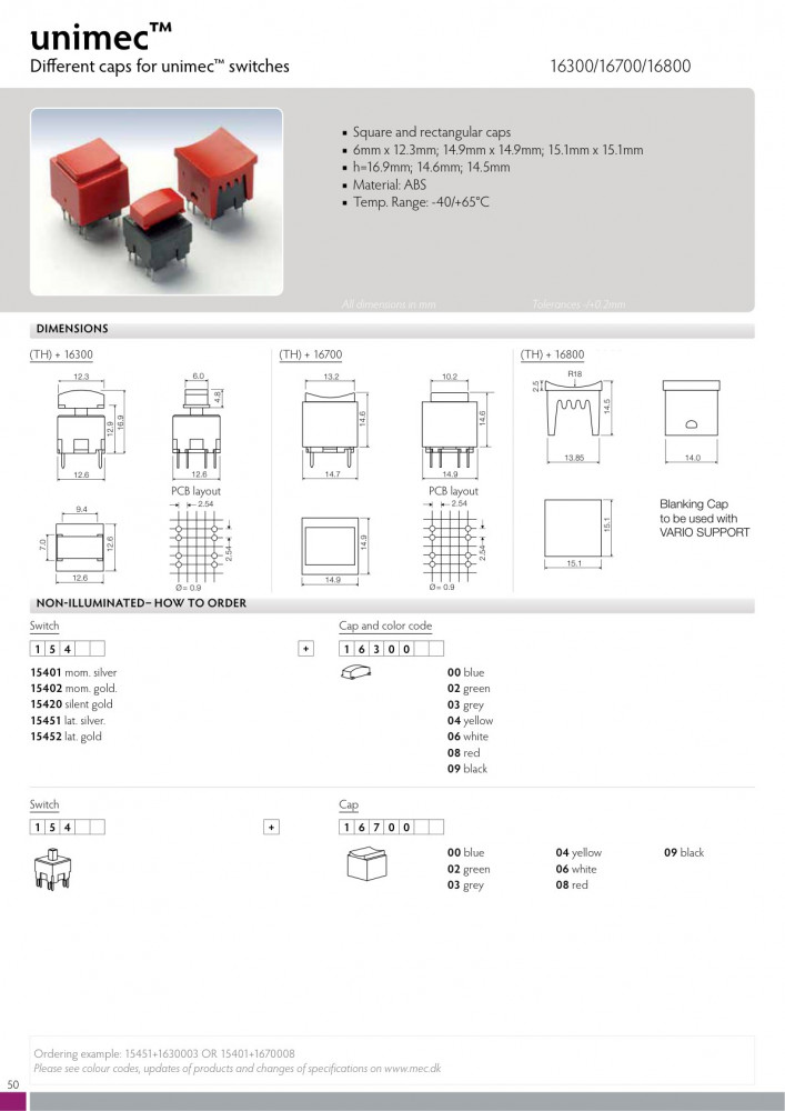 APEM technical document page 1