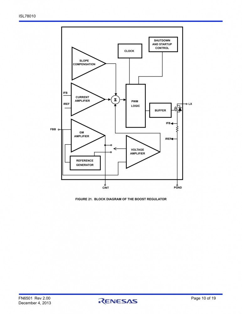 ISL78010ANZ datasheet page 10