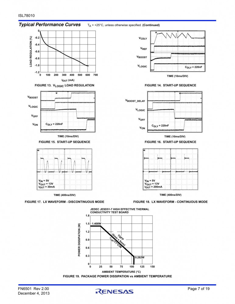 ISL78010ANZ datasheet page 7