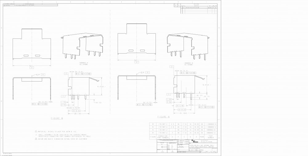 TE Connectivity 1-1888862-6 technical drawing page 1