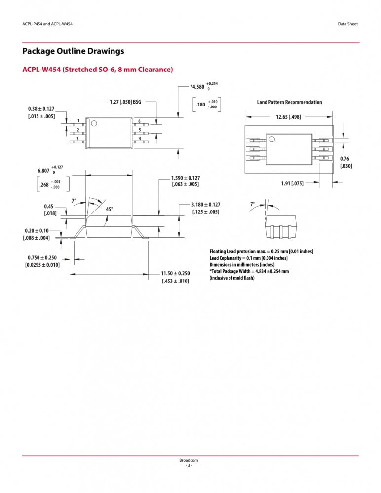 ACPL-P454 datasheet page 3