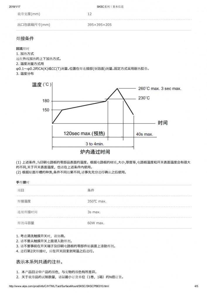 SKSCPBE010 technical document page 4