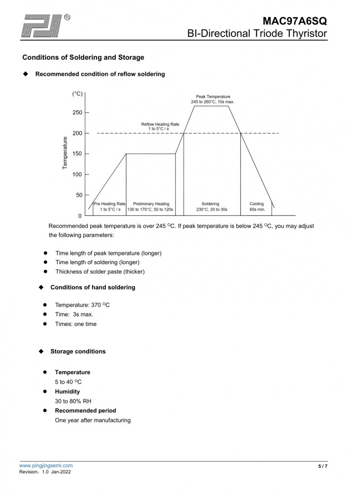 MAC97A6SQ datasheet page 5
