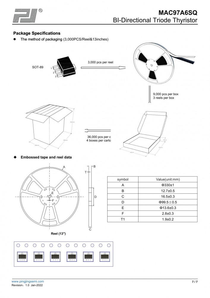 MAC97A6SQ datasheet page 7