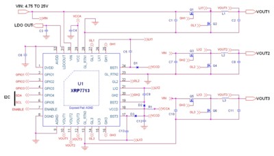 MaxLinear XRP7664IDTR-F DC DC Switching Voltage Regulator
