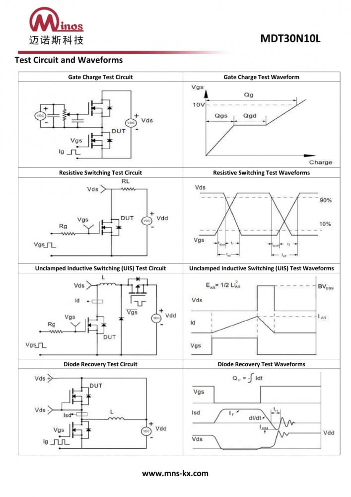 MDT30N10L datasheet page 5