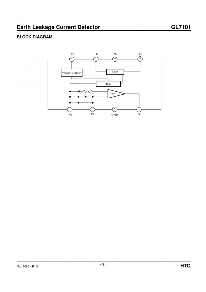 GL7101SD datasheet page 4