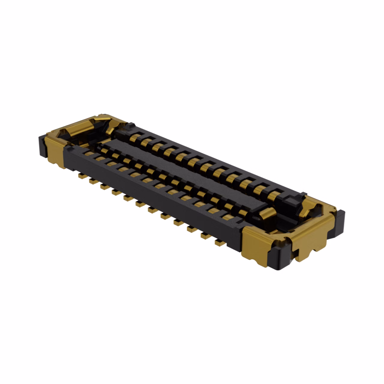 SlimStack Board-to-Board Receptacle, 0.35mm Pitch, ACB6+ Series, 0.60mm Mated Height, 1.90mm Mated Width, 24 Circuits, 1 Reel/Carton for sale