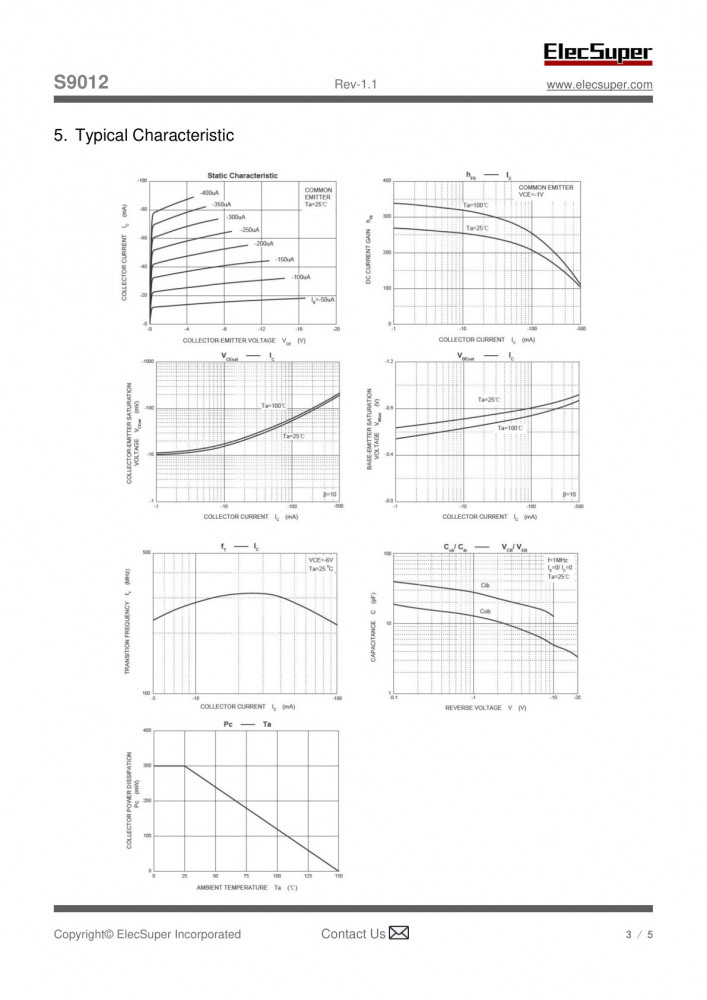 S9012 datasheet page 3