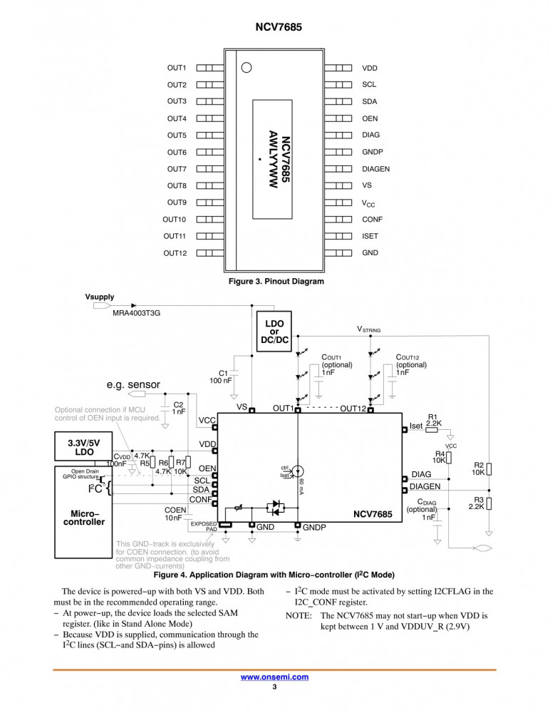 NCV7685 document page 3