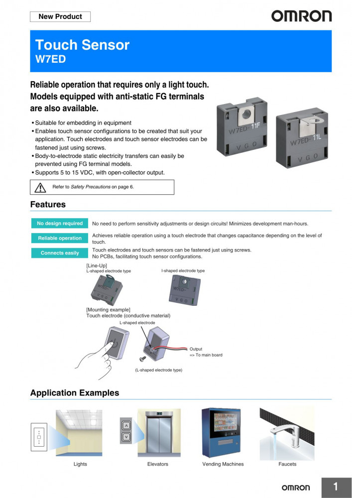 W7ED technical document page 1