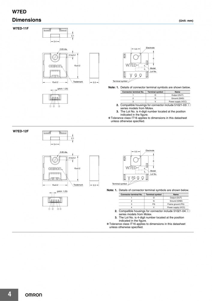 W7ED technical document page 4
