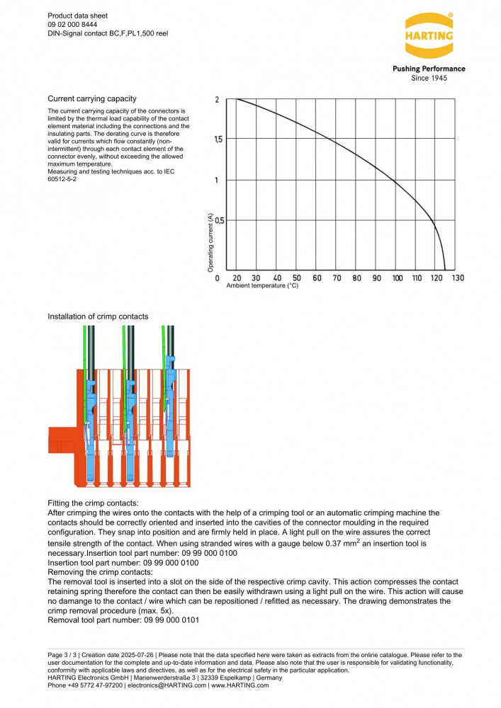 HARTING 09020008444 technical document page 3