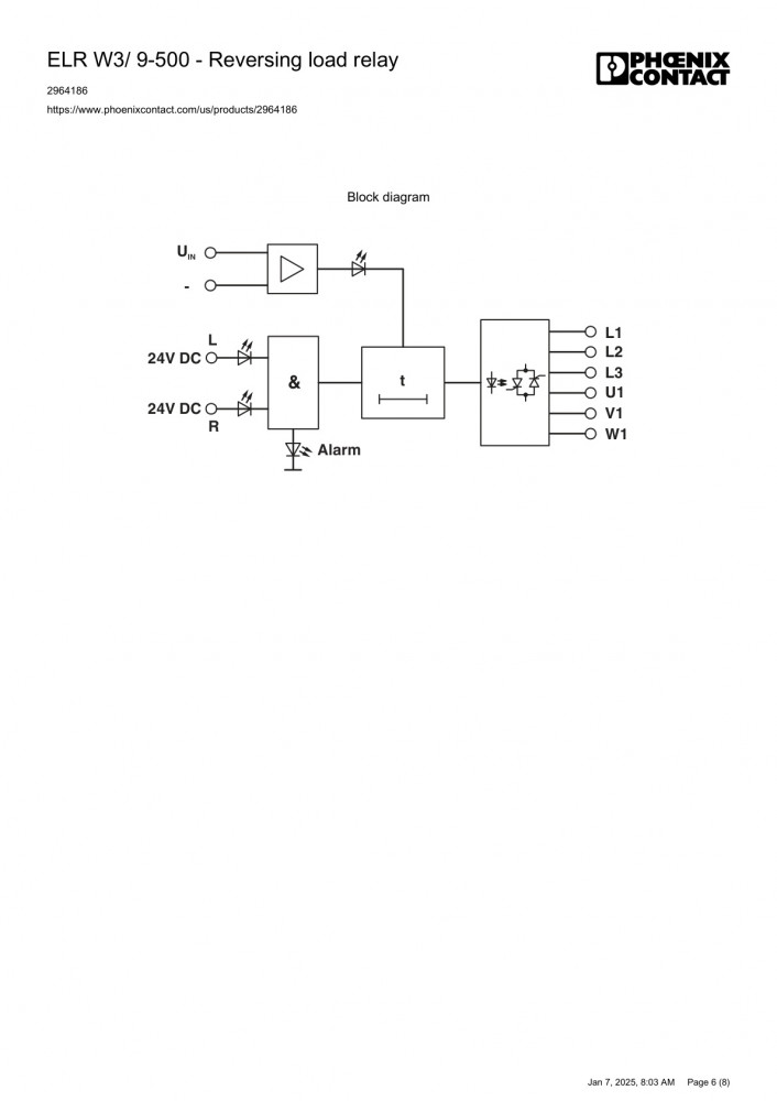 Phoenix Contact 2964186 technical document page 6