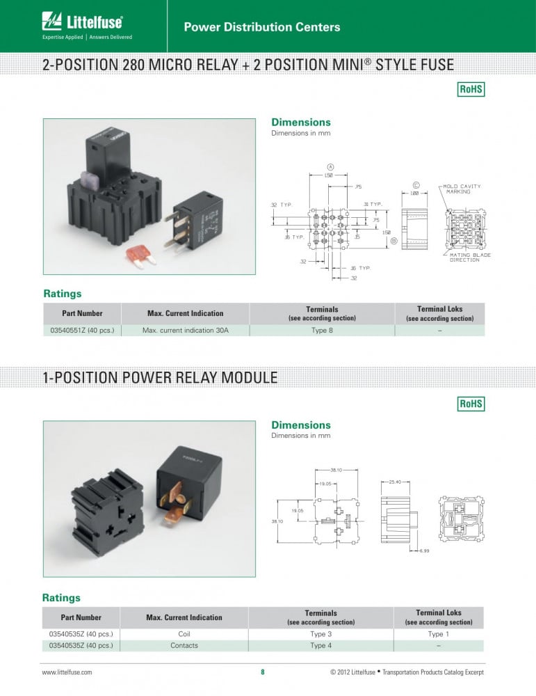 Littelfuse POWR-BLOK technical document page 9