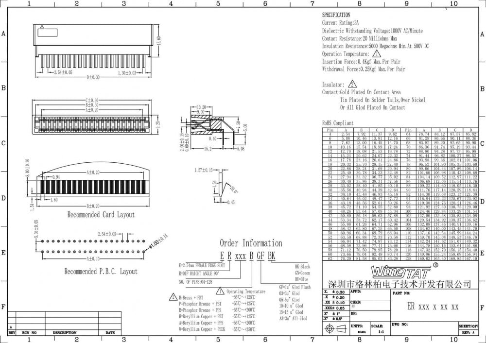 ER04BGFBK technical document preview