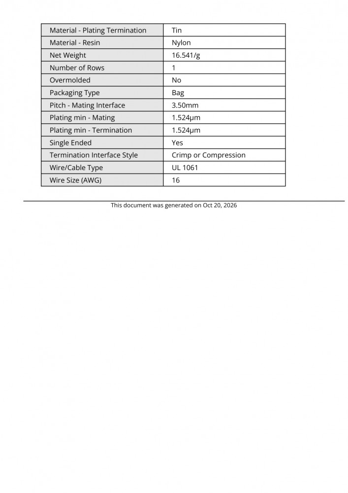 MOLEX 2174661061 product drawing page 3