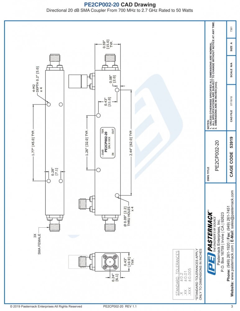 PE2CP002-20 technical document page 3