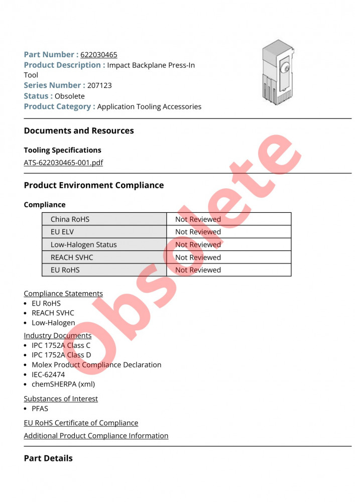 622030465 tooling document preview, page 1