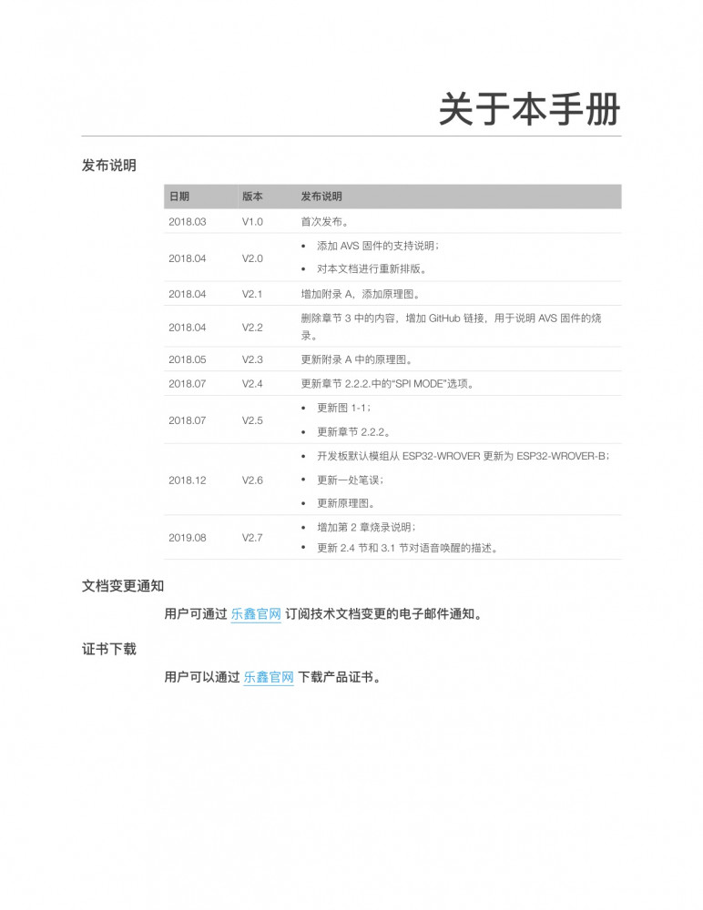 ESP32-LyraTD-MSC user guide page 2