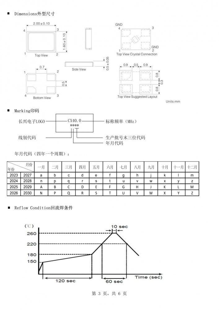 3DSC400G0015L product specification page 3