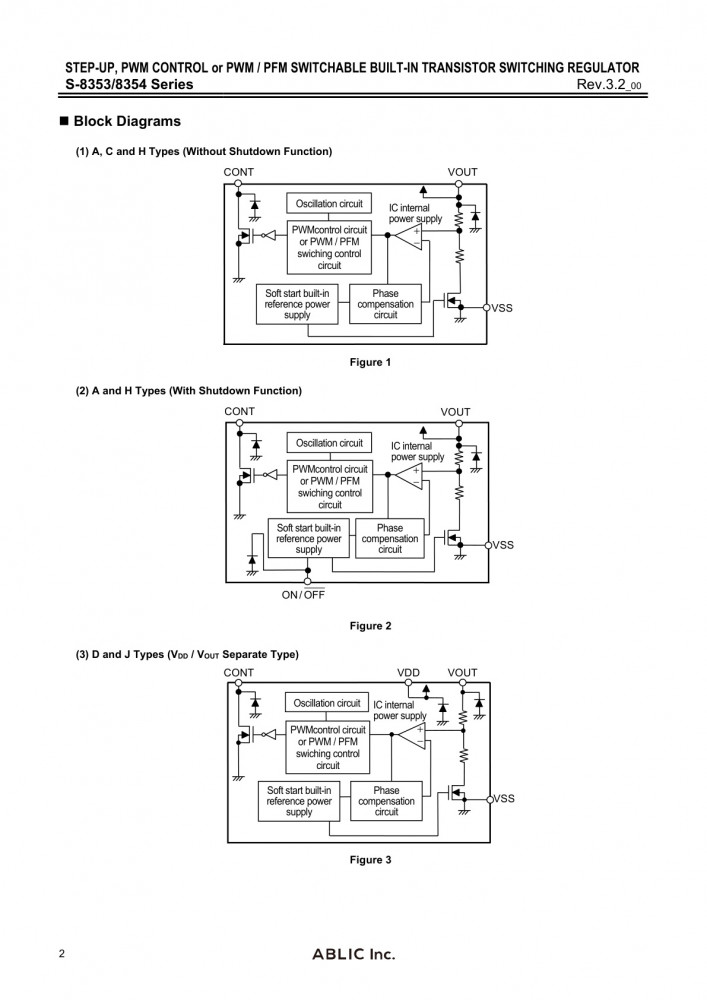 ABLIC S-8353H65MC-IXYT2G datasheet page 2
