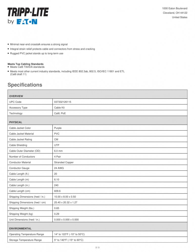 N201-020-PU technical document page 2